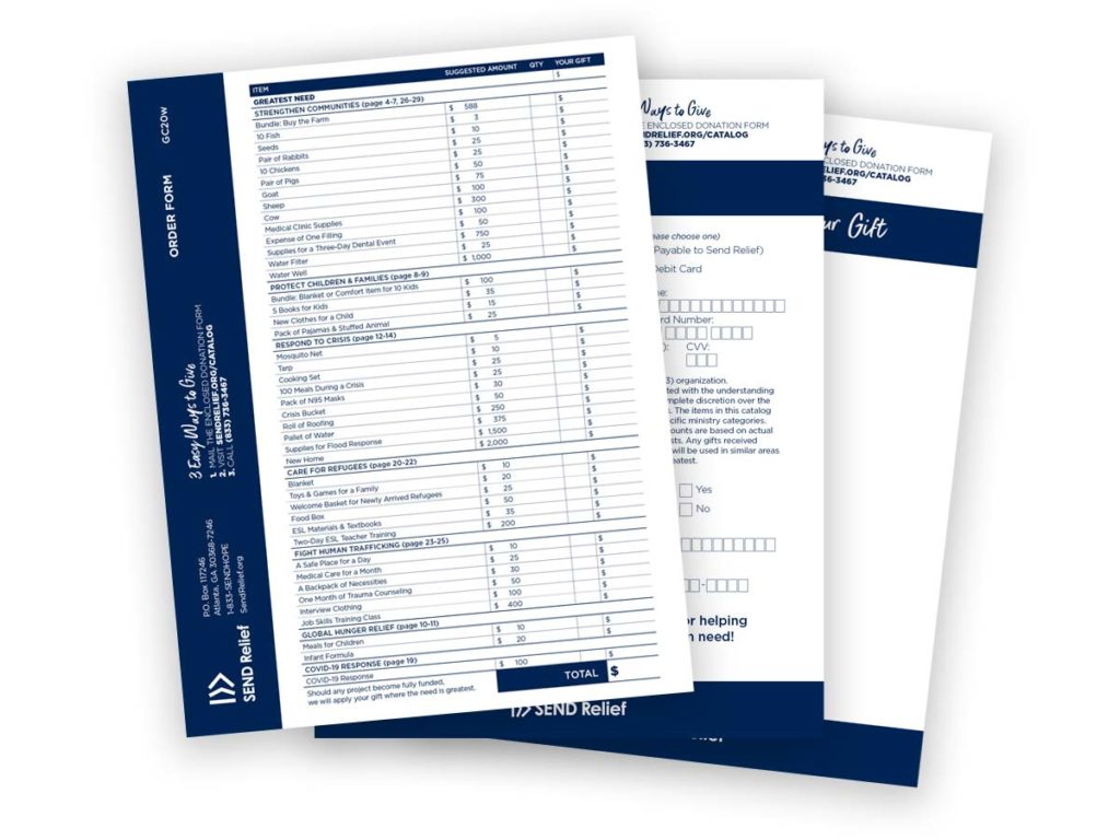 Gift Catalog Resources - Send Relief